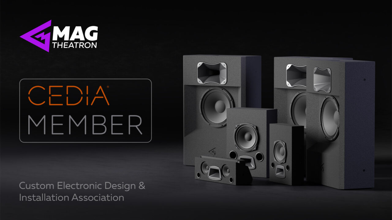 MAG Theatron a Member of CEDIA! - MAG Theatron | Real Cinema at Home